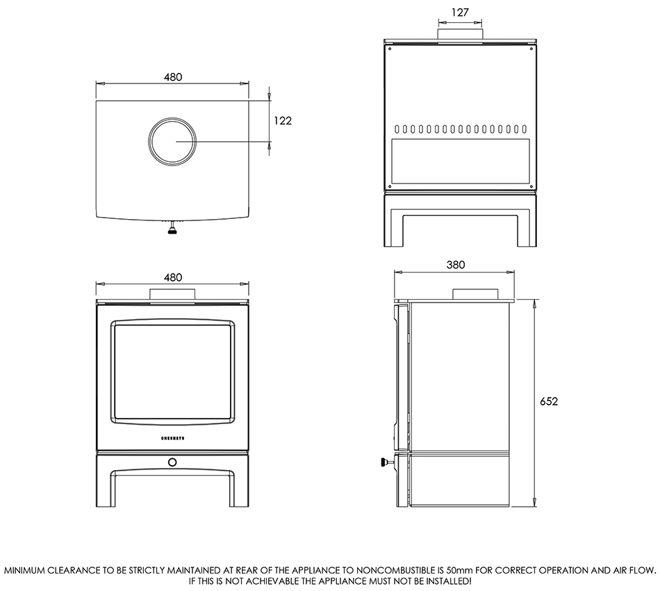 Chesneys Sanctuary Gas Stove | Flames.co.uk