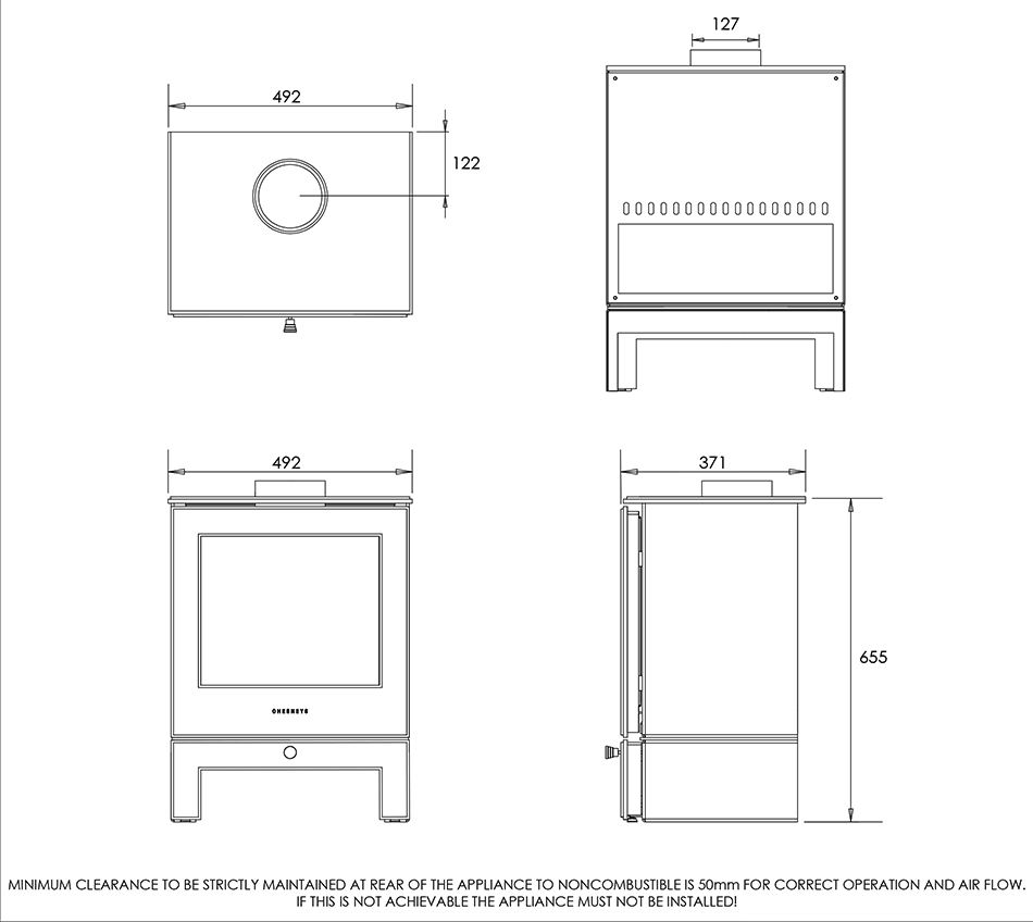 Chesneys Serendipity Gas Stove | Flames.co.uk