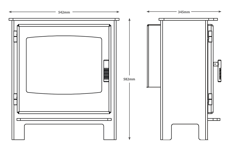 FLARE Desire 7 Gas Stove | Flames.co.uk