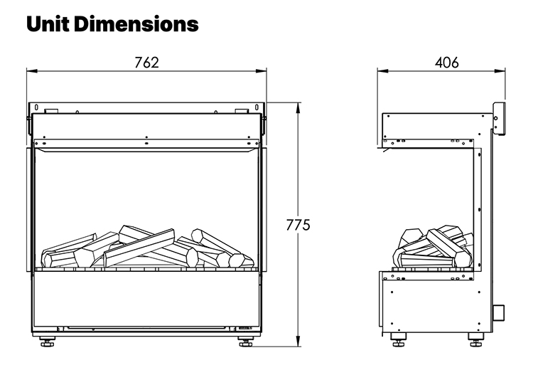 Dimplex 3 Step Multi Optimyst Electric Fire | Flames.co.uk