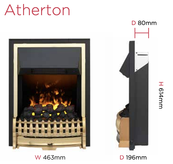 Dimplex Atherton Optimyst Electric Fire | Flames.co.uk