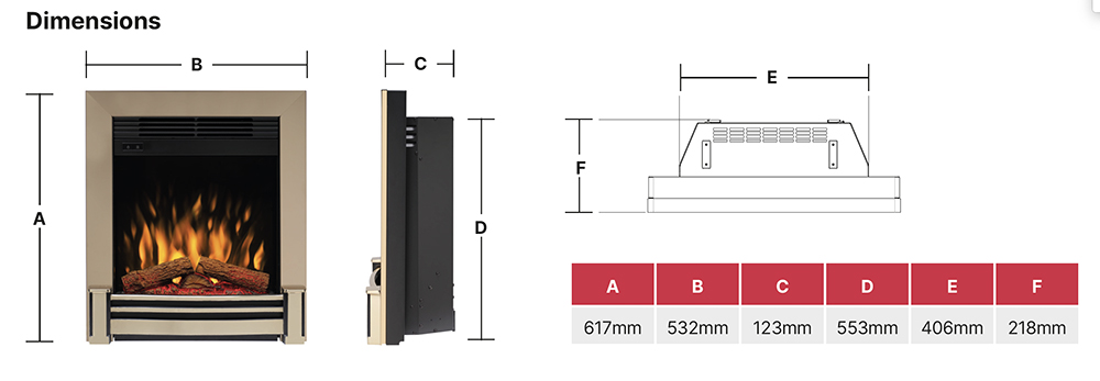 Dimplex Elva Electric Fire | Flames.co.uk
