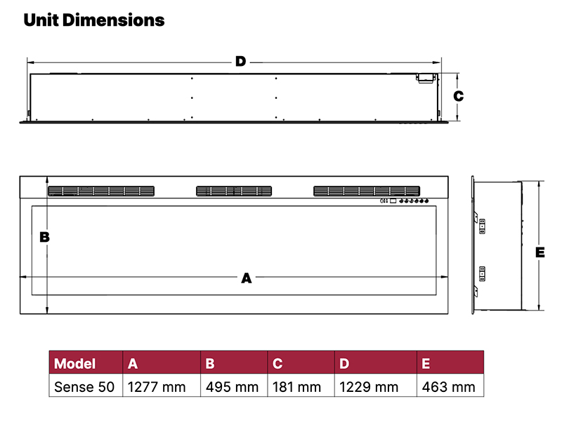 Dimplex Vivente 150 Electric Fire