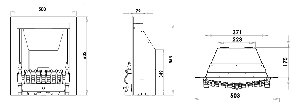 Paragon 2000 Plus Gas Fire | Flames.co.uk