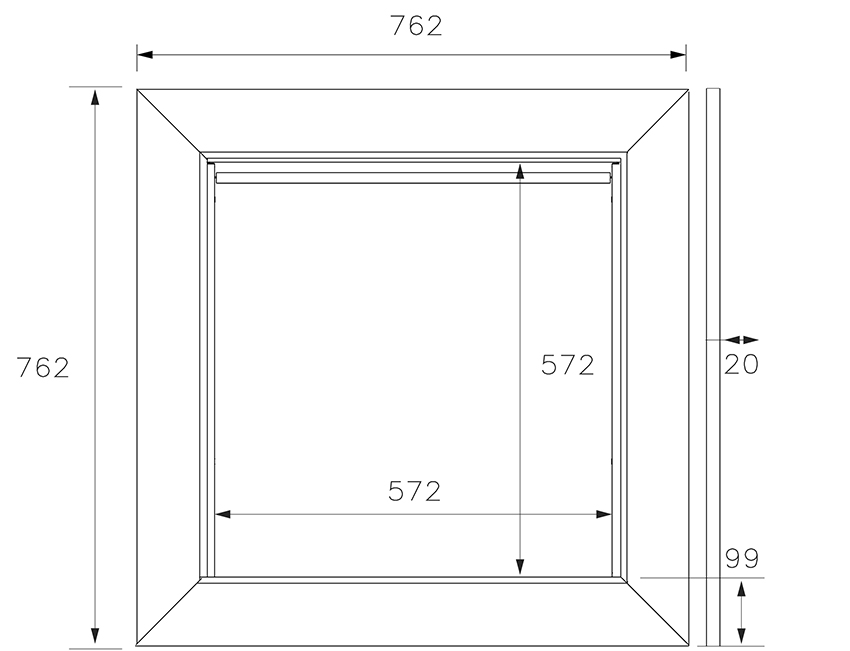 Flavel Proflame Asencio Noir Electric Fire | Flames.co.uk