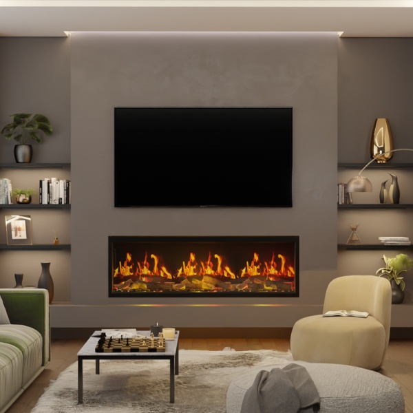 LCD Electric Fires Ultra-Real Flame Effects | Flames.co.uk