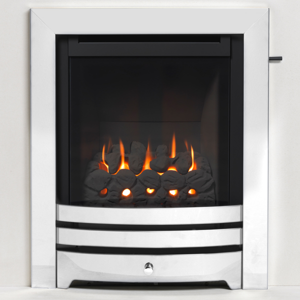 Adore High Efficiency Slimline Convector Glass Fronted Gas Fire ...