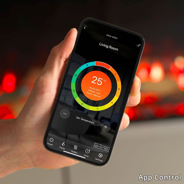 Vision E-Line Solus iX10 Electric Fire | Flames.co.uk