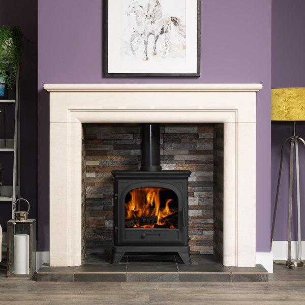 Penman Bassington Eco Multi-Fuel Stove - Black | Flames.co.uk