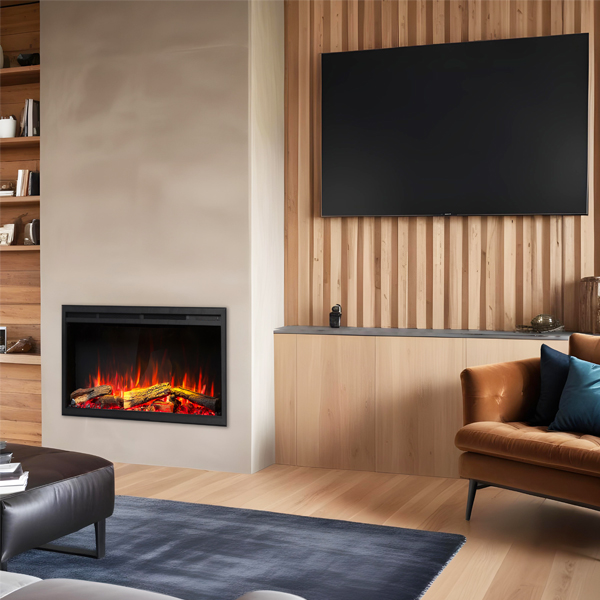 BlazeBright Oxford Deep Lux 1500 1-2-3 Sided Electric Fire | Flames.co.uk