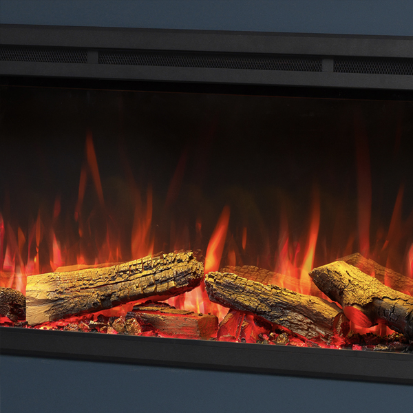 BlazeBright Oxford Deep Lux 1800 1-2-3 Sided Electric Fire | Flames.co.uk