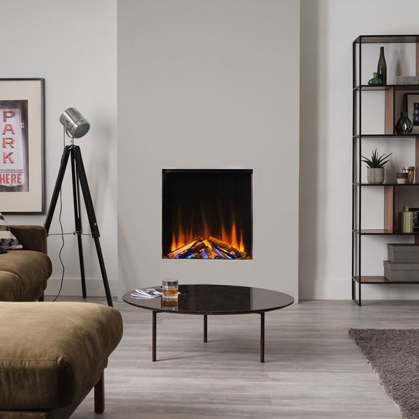 British Fires Hinton Cast Iron Electric Stove | Flames.co.uk