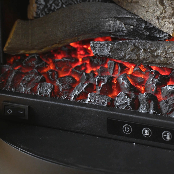 British Fires Hinton Cast Iron Electric Stove | Flames.co.uk