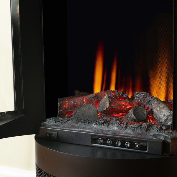 British Fires Hinton Cast Iron Electric Stove | Flames.co.uk