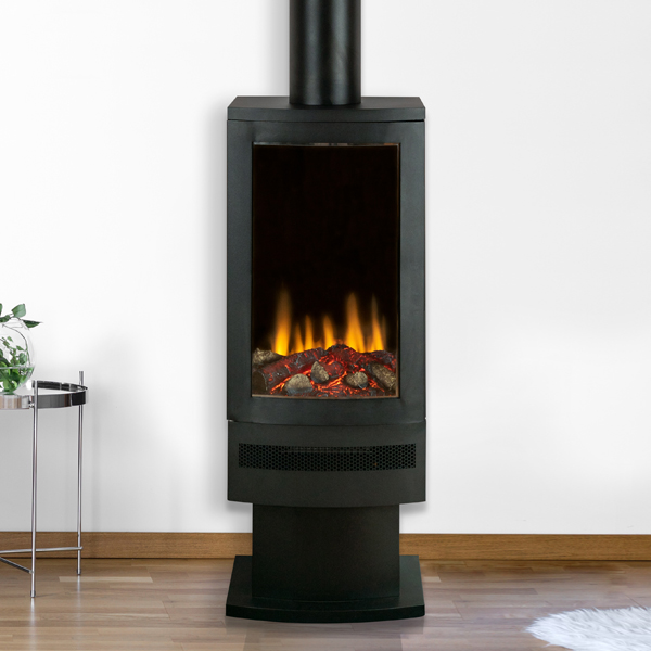 British Fires Hinton Cast Iron Electric Stove | Flames.co.uk