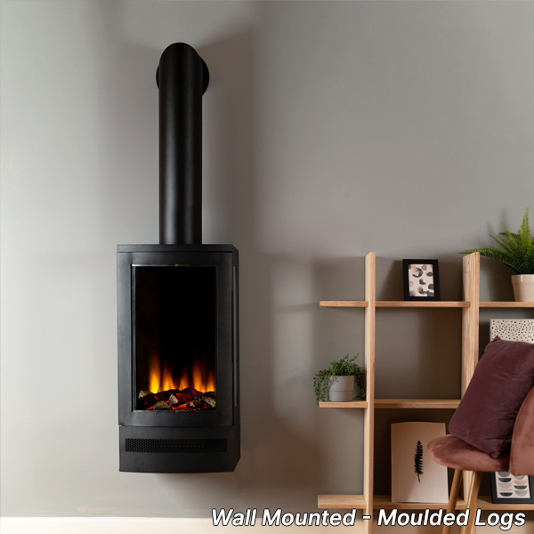 British Fires Hinton Cast Iron Electric Stove | Flames.co.uk