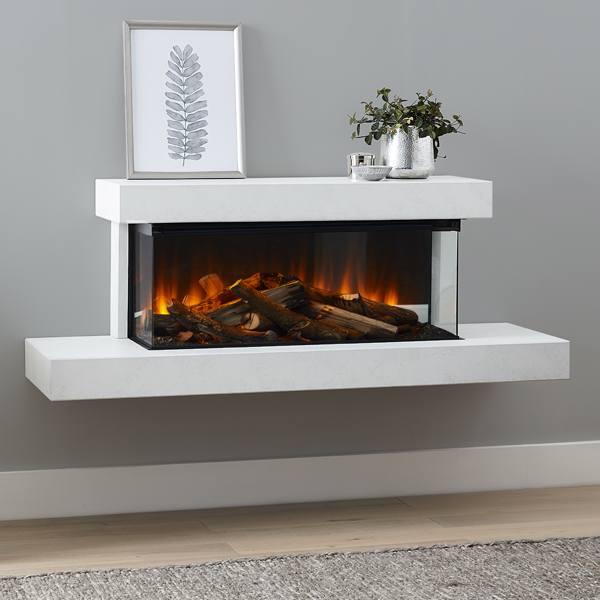 British Fires New Forest 650sq Electric Fire | Flames.co.uk