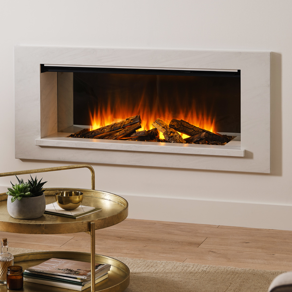 British Fires Holbury Inset Electric Fireplace Suite | Flames.co.uk