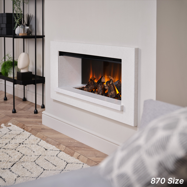 British Fires New Forest 1600 Electric Fire | Flames.co.uk