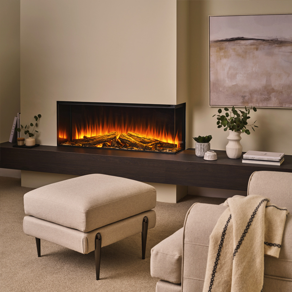 British Fires New Forest 1600 Electric Fire | Flames.co.uk