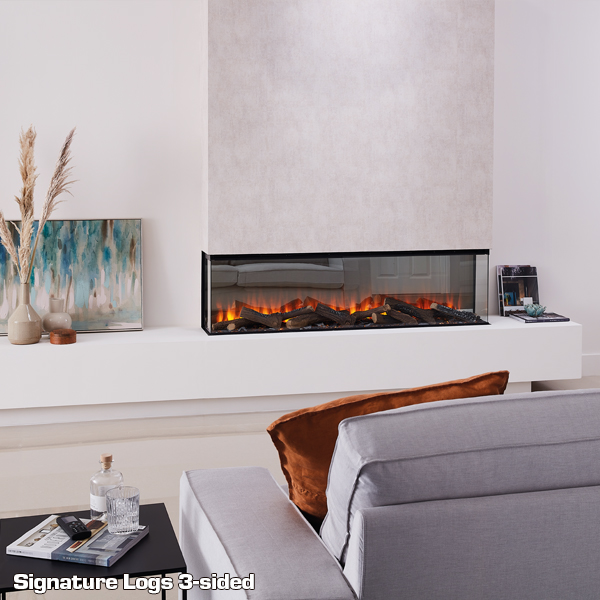 British Fires Hinton Cast Iron Electric Stove | Flames.co.uk