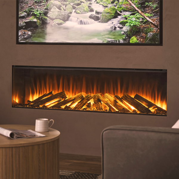 British Fires New Forest 1200 Electric Fire | Flames.co.uk