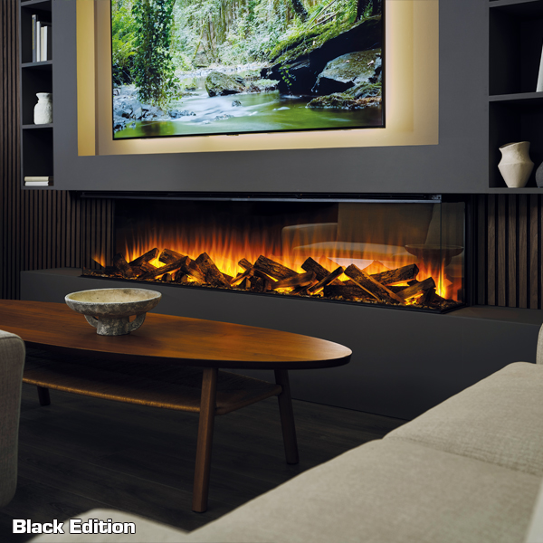 British Fires New Forest 1200 Electric Fire | Flames.co.uk