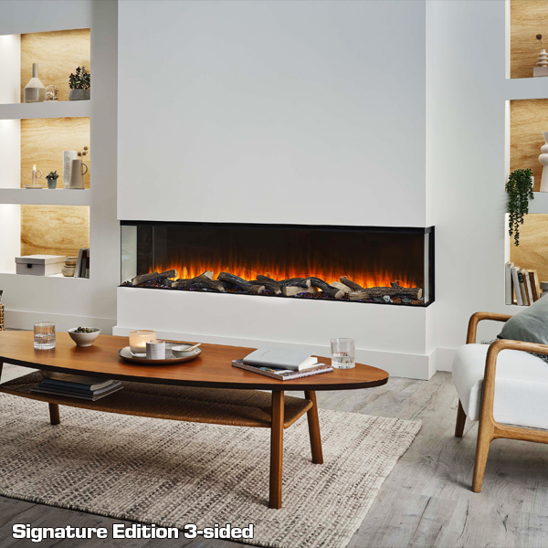 British Fires New Forest 1200 Electric Fire | Flames.co.uk