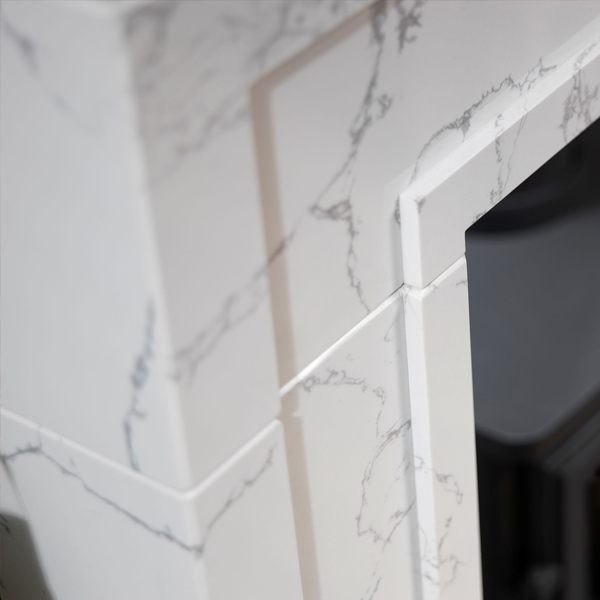 Gallery Durrington Marble Fireplace Suite | Flames.co.uk
