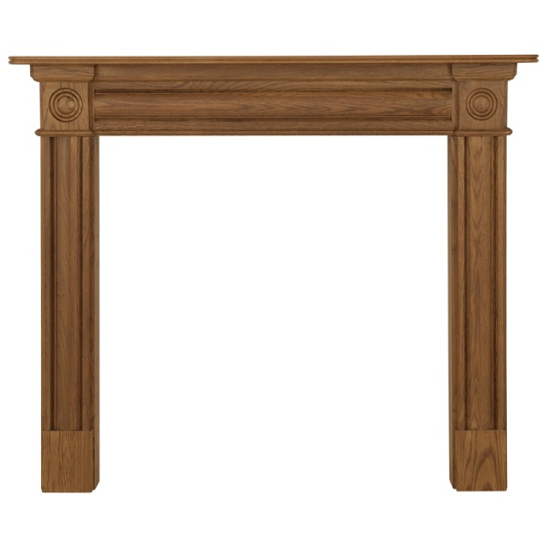 Wood Fireplaces | Timber Surrounds & Mantels | Flames.co.uk