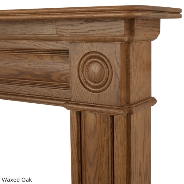 Wood Fireplaces | Timber Surrounds & Mantels | Flames.co.uk