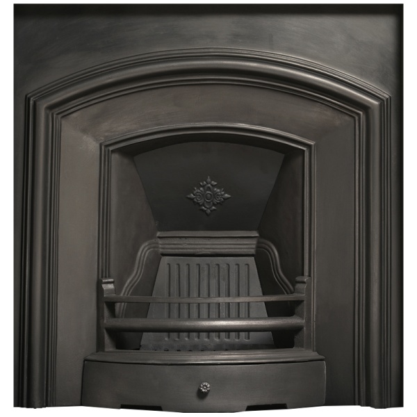 Carron London Plate Cast Iron Fireplace Insert | Flames.co.uk