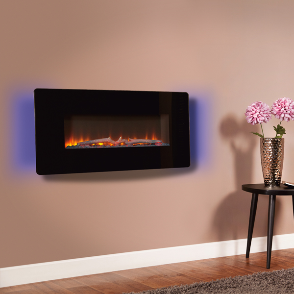 Wall Mounted Electric Fires [2] | Flames.co.uk