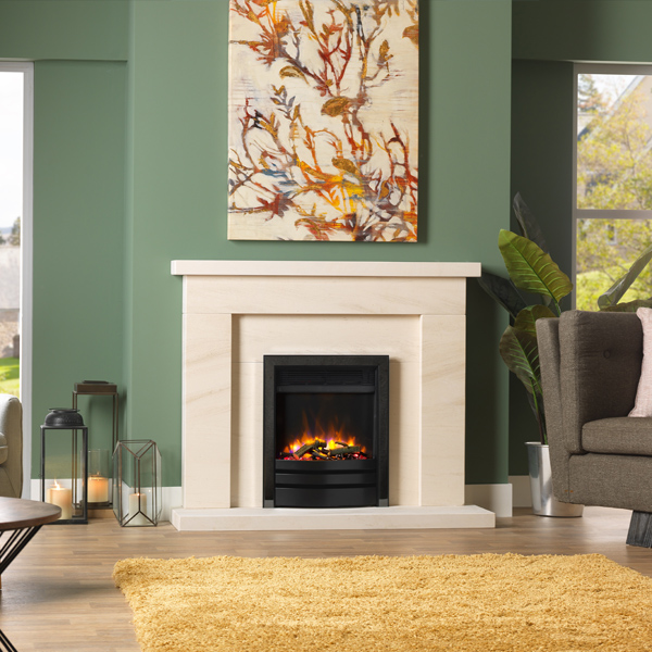 Charlton & Jenrick Opulus 16" Electric Fire | Flames.co.uk