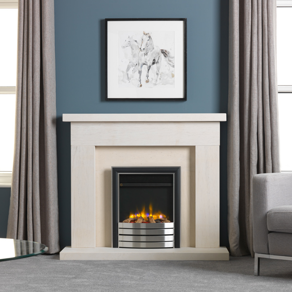 Charlton & Jenrick Opulus 16" Electric Fire | Flames.co.uk