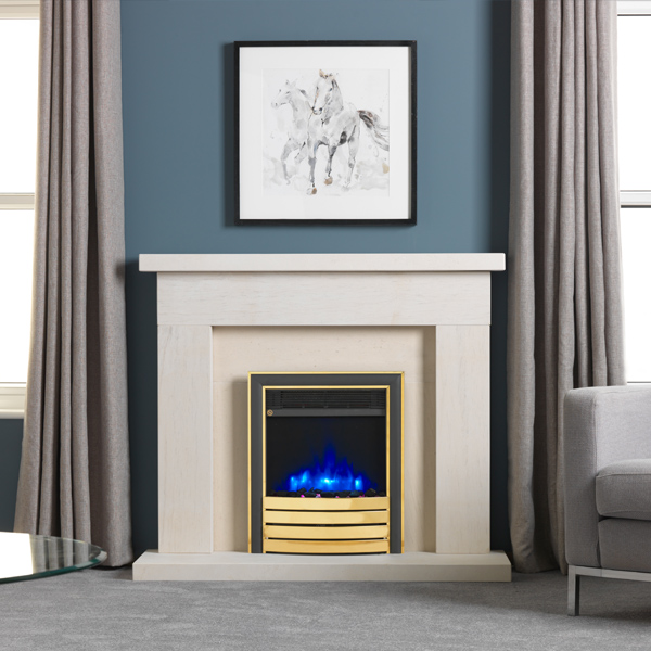 Charlton & Jenrick Opulus 16" Electric Fire | Flames.co.uk