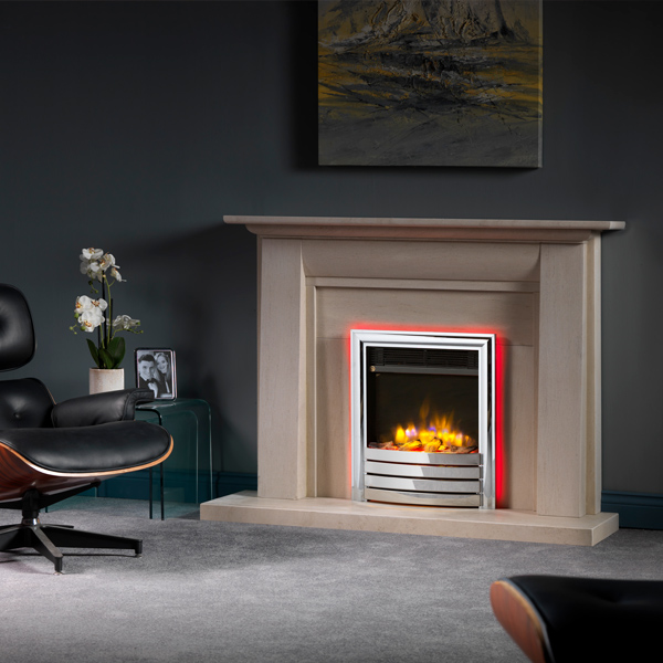 Charlton & Jenrick Opulus 16" Electric Fire | Flames.co.uk