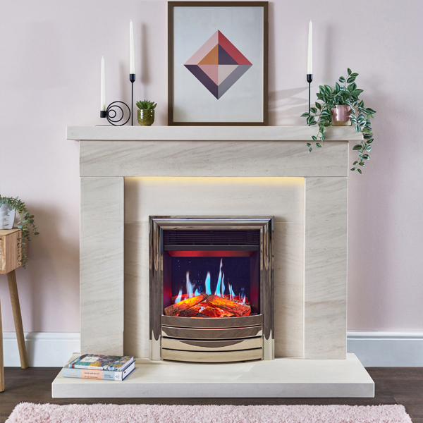 Charlton & Jenrick Opulus 16" Electric Fire | Flames.co.uk