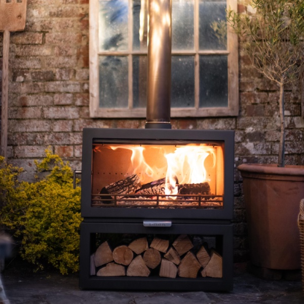 Chesneys Clean Burn ML Outdoor Wood Burning Stove | Flames.co.uk