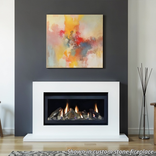 Crystal Fires Connelly Collection Denver Convector Gas Fire | Flames.co.uk