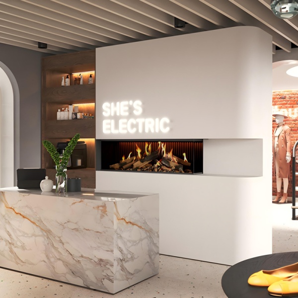 DRU Virtuo Electric Fires | Arts Wall Heaters | Flames.co.uk