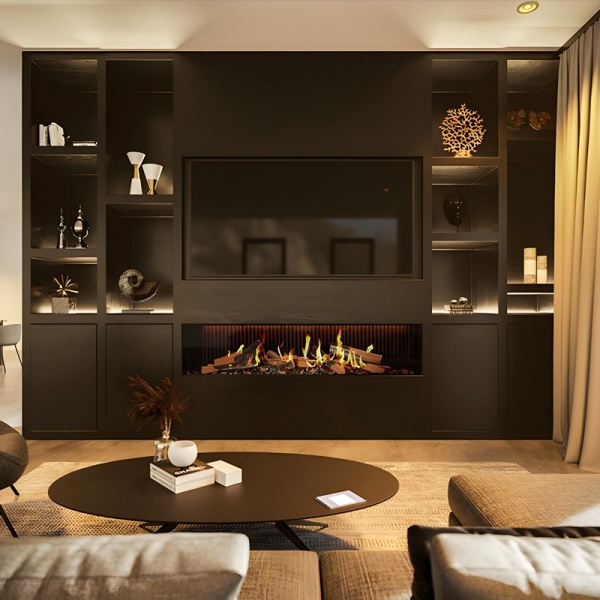 DRU Virtuo Electric Fires | Arts Wall Heaters | Flames.co.uk
