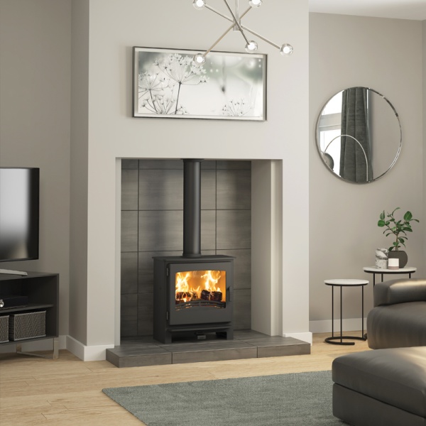 FLARE Desire 5 Widescreen Multi-Fuel Stove | Flames.co.uk