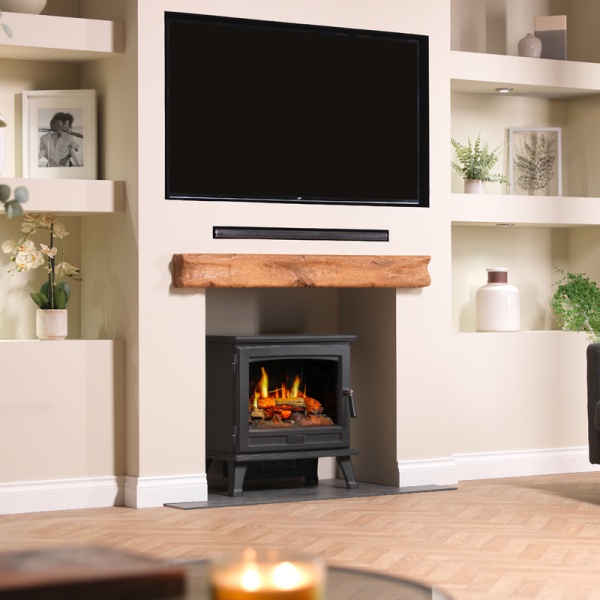 Dimplex Belgravia Opti-V Electric Stove | Flames.co.uk