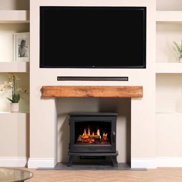Dimplex Belgravia Opti-V Electric Stove | Flames.co.uk