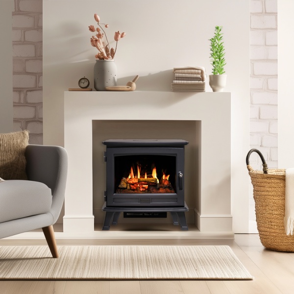 Dimplex Belgravia Opti-V Electric Stove | Flames.co.uk