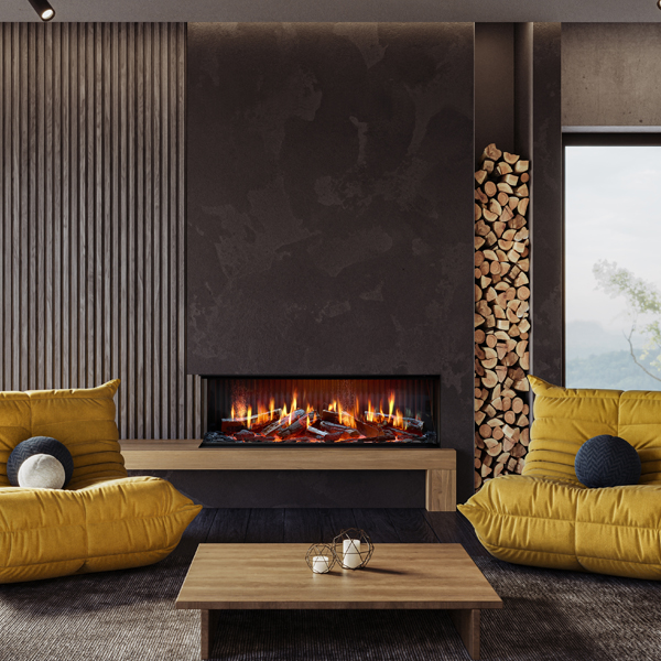 Vision E-Line Solus iX15 Electric Fire | Flames.co.uk