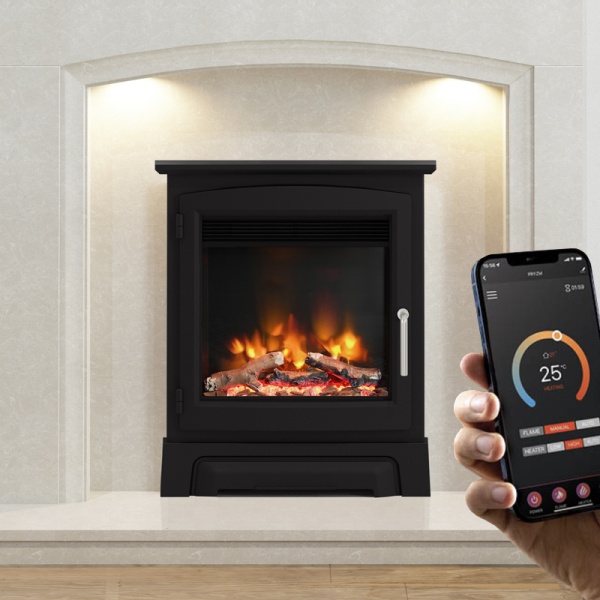 Elgin & Hall Arteon Cast Stove Front 16" Electric Fire | Flames.co.uk