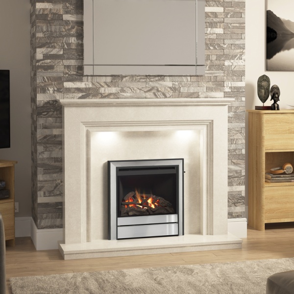 Elgin & Hall Calleos Chollerton 22" Widescreen Gas Fire | Flames.co.uk