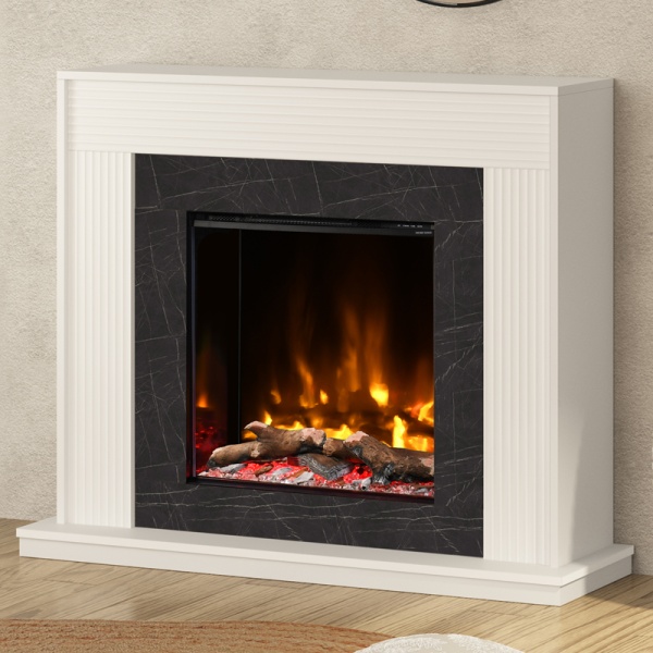 Elgin & Hall Pryzm Lumos Electric Fireplace Suite | Flames.co.uk